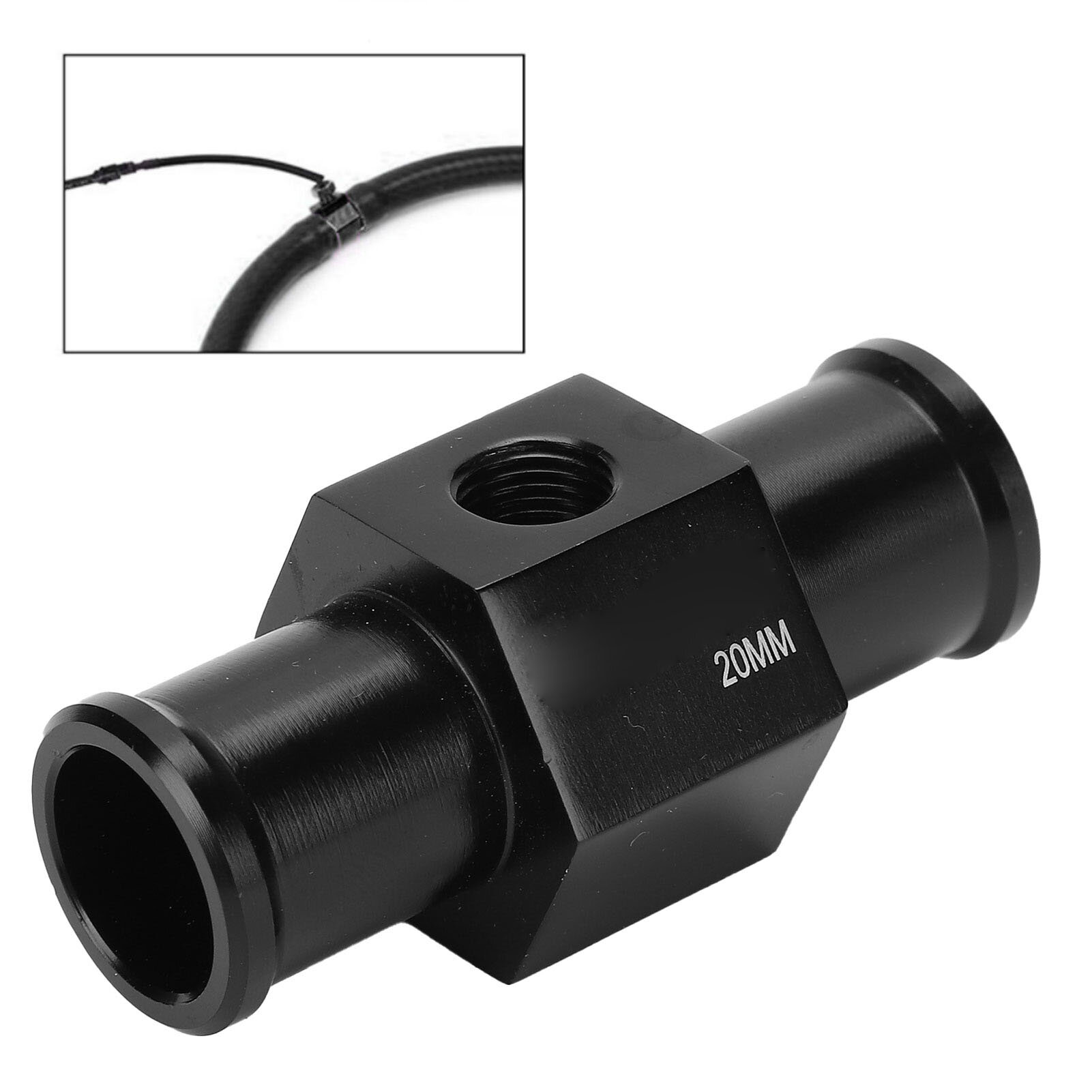 Адаптер температуры воды Датчик указателя температуры воды 3-контактный разъем Модификация мотоцикла 20 мм