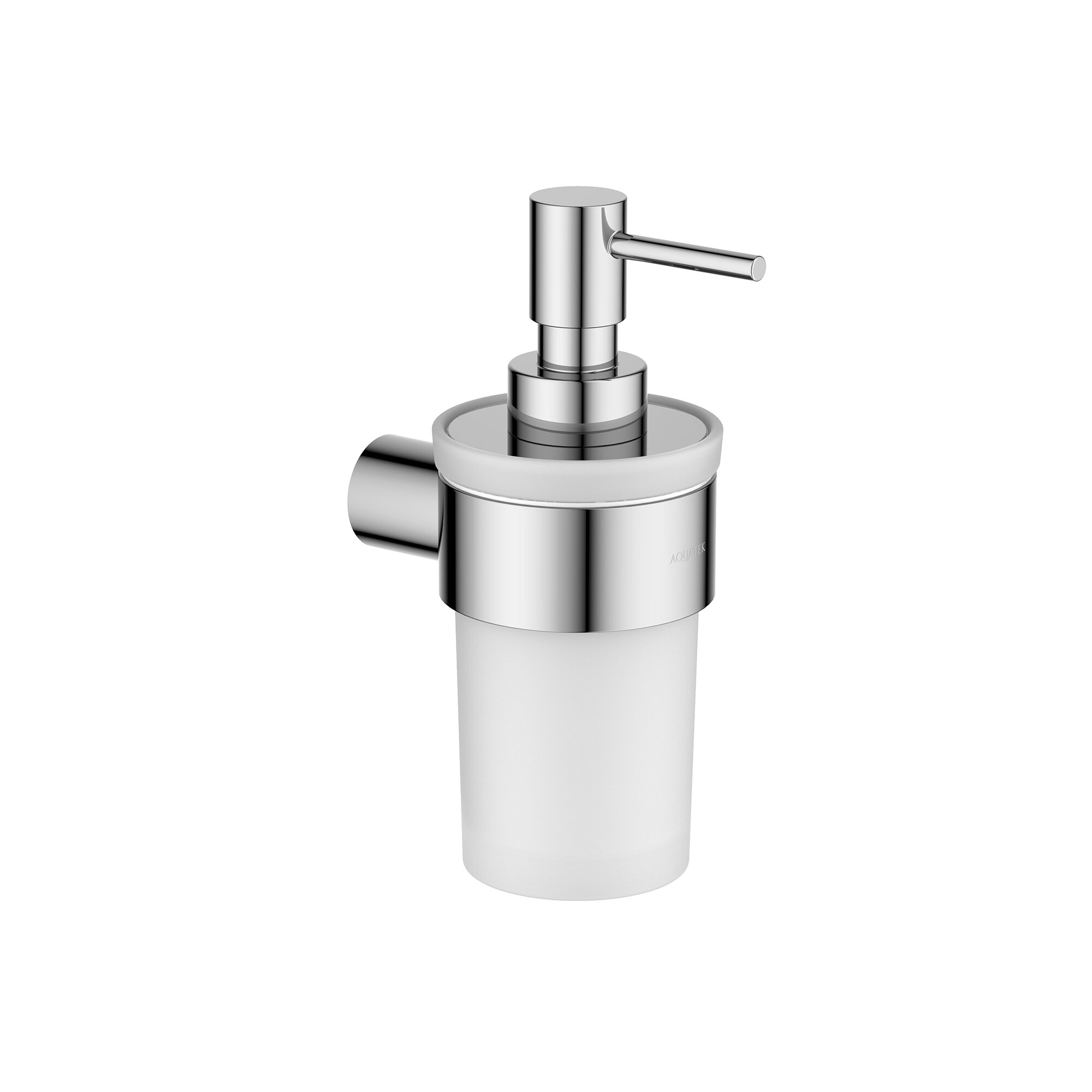 Дозатор жидкого мыла Aquatek Лира настенный, хром AQ4405CR