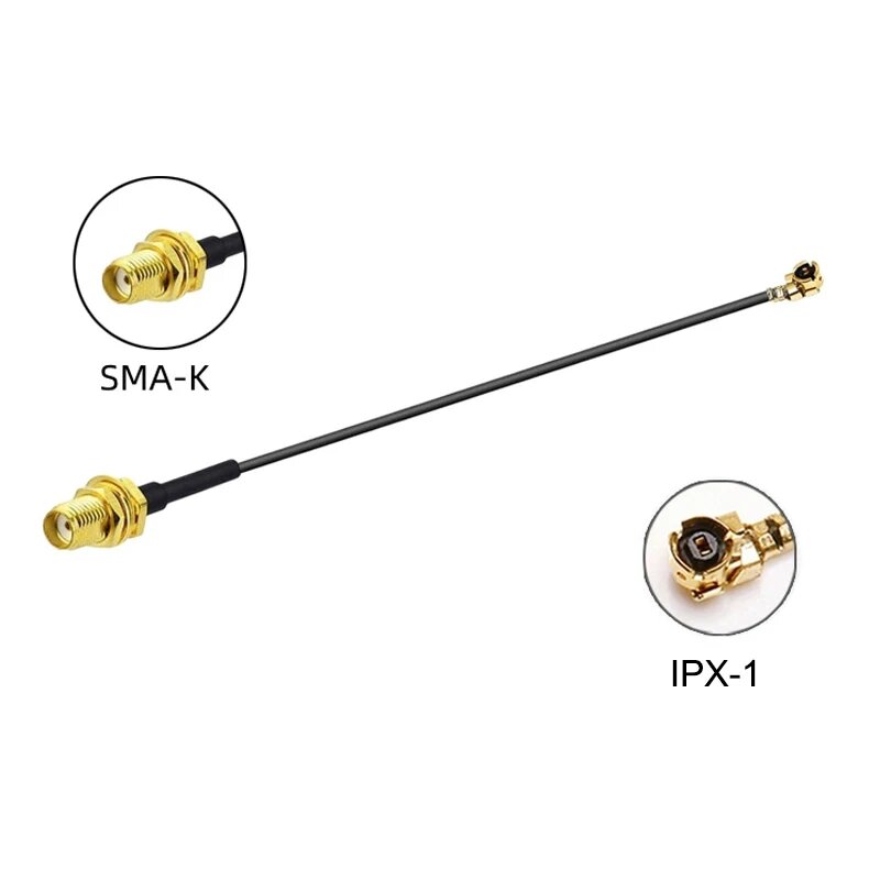 Кабель SMA-IPX 5см/15см/30см Length-10cm, SMAK-IPX1-1.13