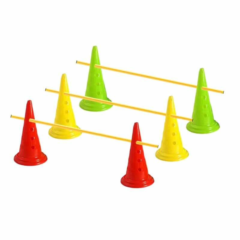 Набор препятствий для аджилити Dog Activity, Trixie (6 конусов 30 см, 3 перекладины 100см, 32091)-1