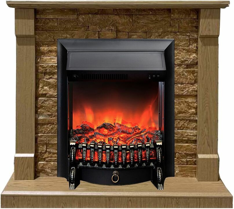 Камин электрический лидеркамин Моника DN M4 с очагом Fobos (электрокамин)