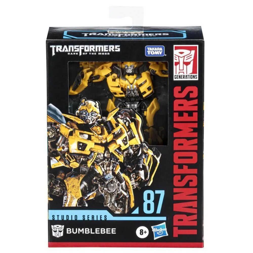 Трансформеры игрушки Hasbro Transformers Studio Series SS87 Deluxe Transformers: Dark of the Moon Bumblebee (11.5cm) F3168