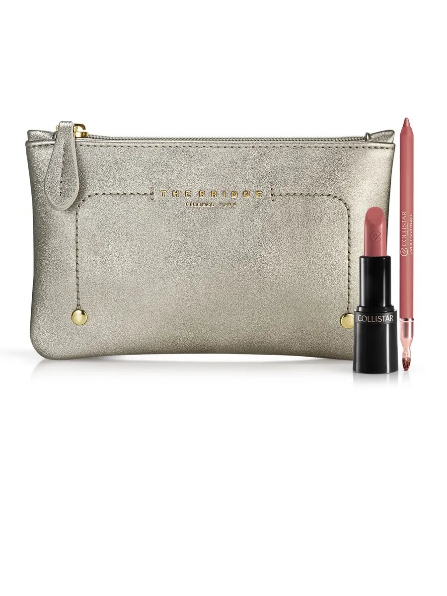 Набор Губная помада+Карандаш для губ в косметичке