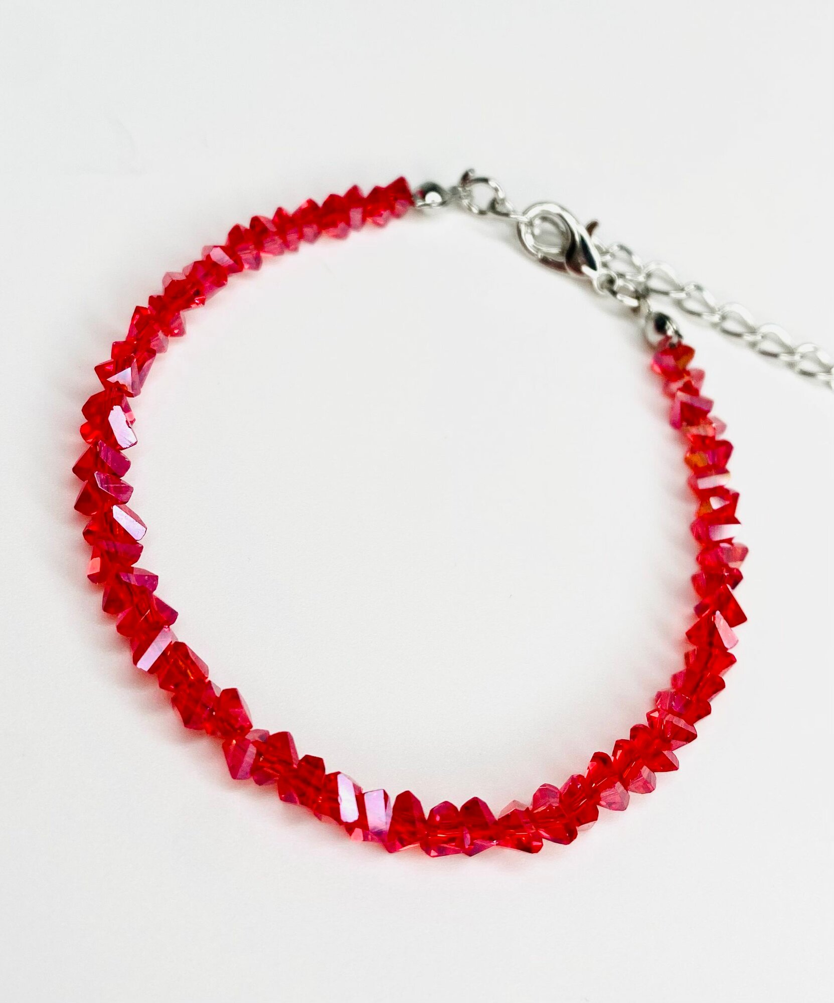 Браслет, искусственный камень, стекло