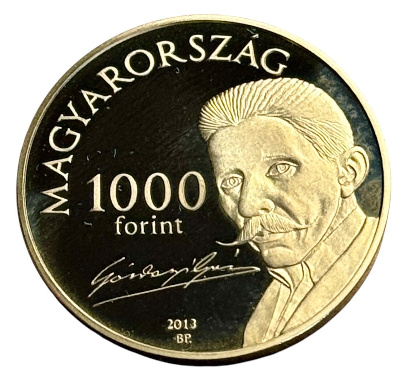 Монета "Звёзды Эгера", 2013, Венгрия, медь-цинк-никель, 1000 форинтов.