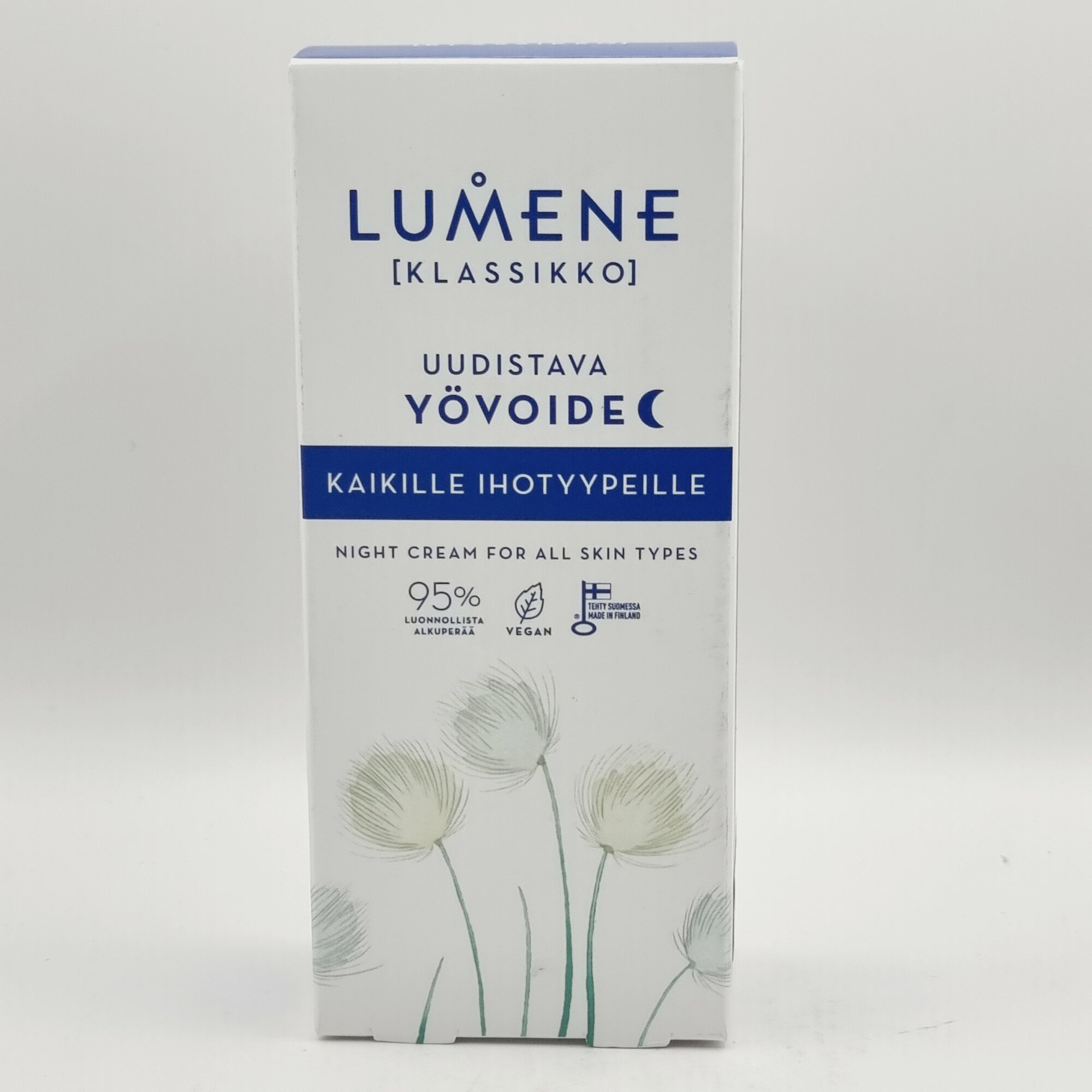 Lumene Klassikko Крем ночной обновляющий с растительными экстрактами и маслами 50 мл (из Финляндии)