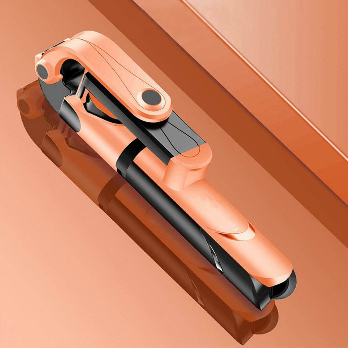 Селфи-палка, выдвижная селфи-палка-штатив со съемным беспроводным пультом управления и подставкой для штатива. Селфи-пал