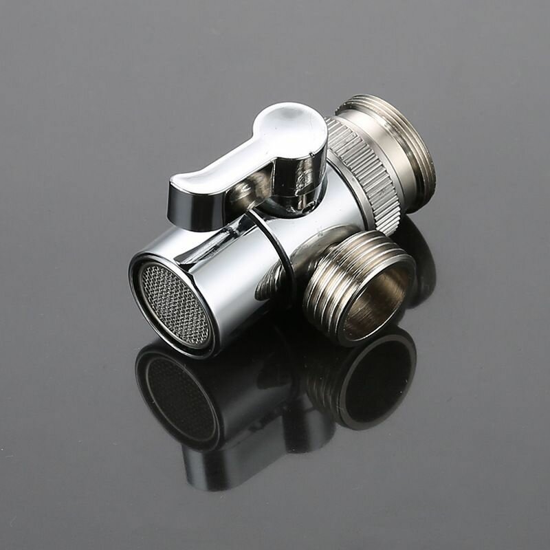 Уголок-тройник (шткцер) для подключения шланга души/ гигиенического лейки