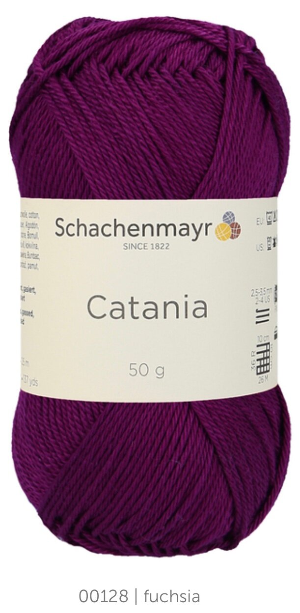 Catania /Катания/ пряжа Schachenmayr Originals, MEZ, 9801210 (00128, fuchsia (фуксия), фуксия)