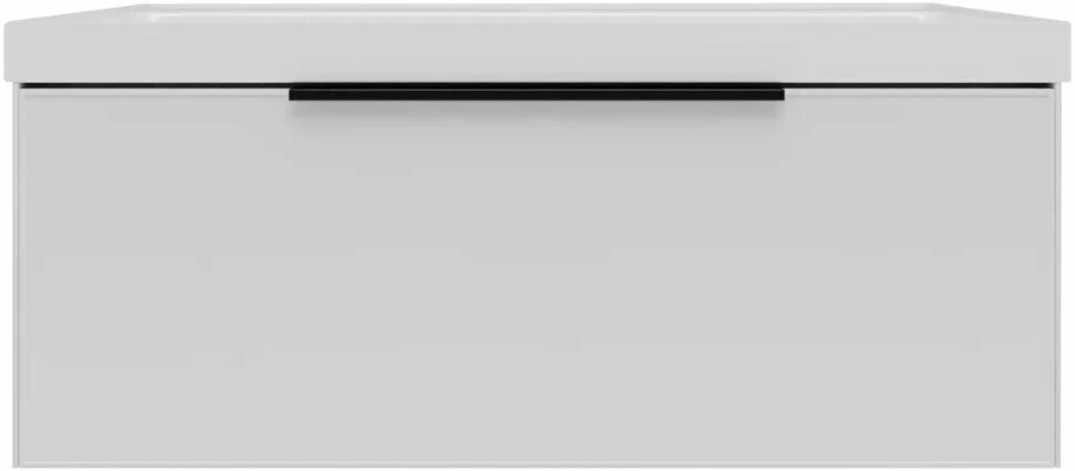 Тумба под раковину La Fenice Simpla FNC-01-SIM-B-100 100 см, подвесная, белый матовый