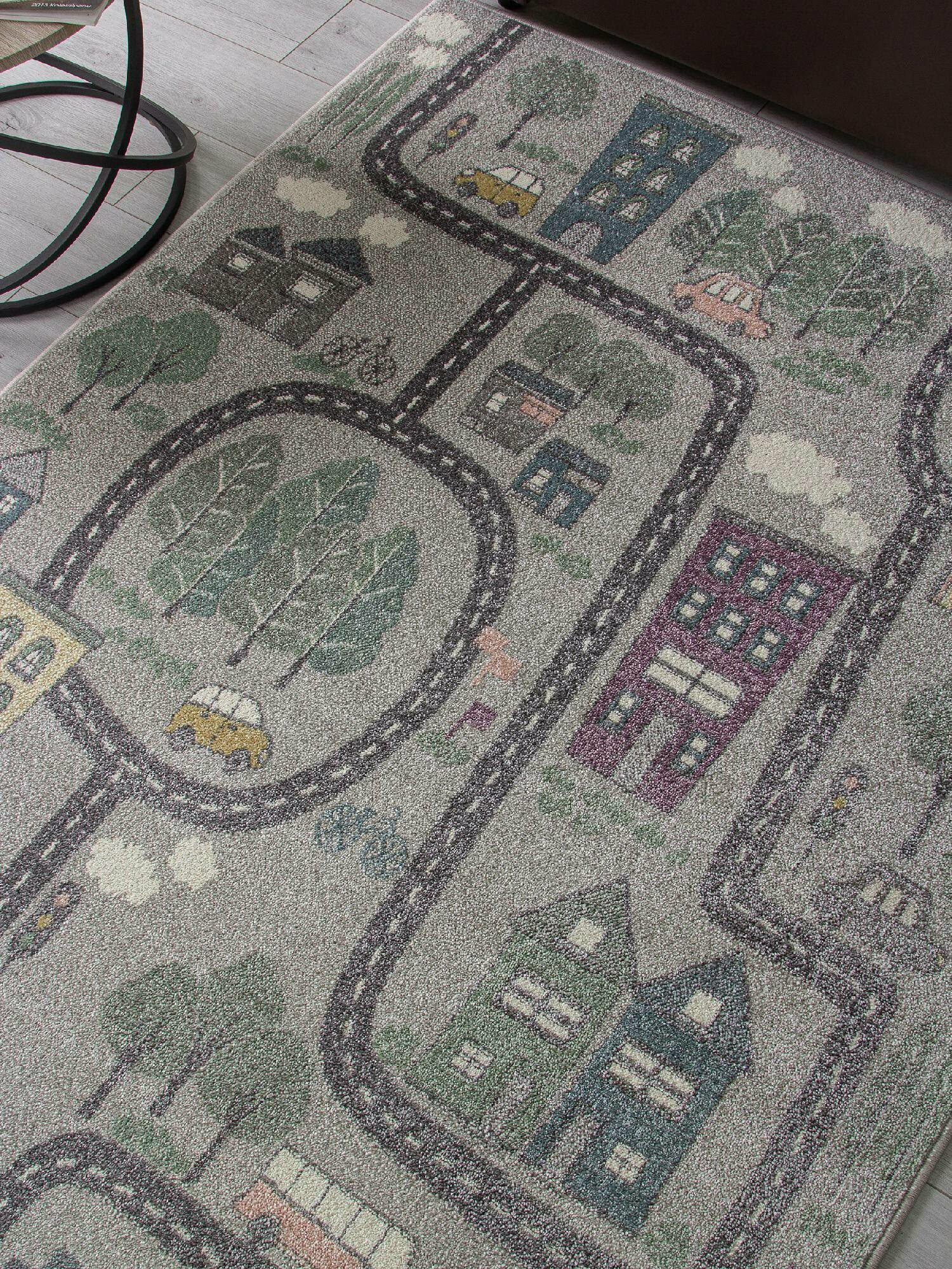 Детский ковер на пол в гостиную в детскую 150х230 см детский ворс 7 мм 342689 KoverVDom