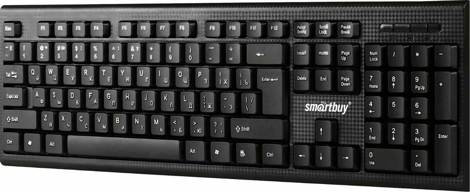 Клавиатура SmartBuy для компьютера SBK-115-K ONE 115, черная