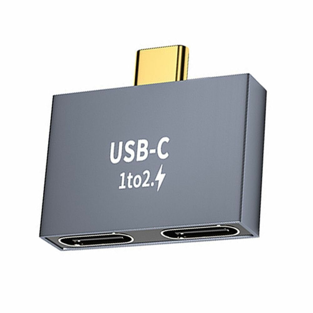 Разветвитель с 1 USB-Typec-C на 2 Type-c — фото 1