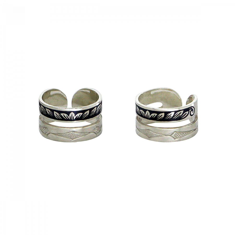 Кольцо, серебро, 925 проба