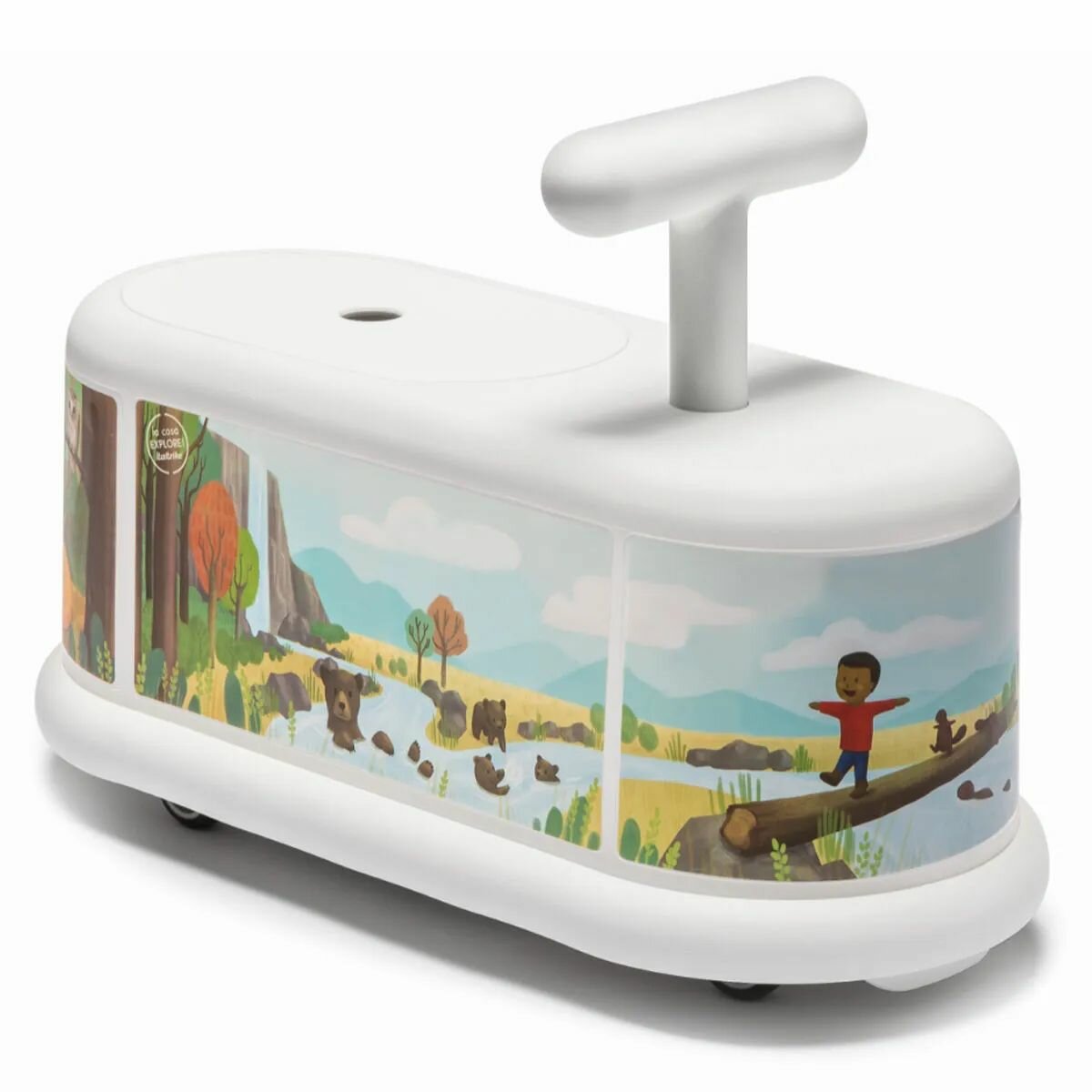 Каталка Italtrike "Лесное приключение", для детей от 1 до 6 лет