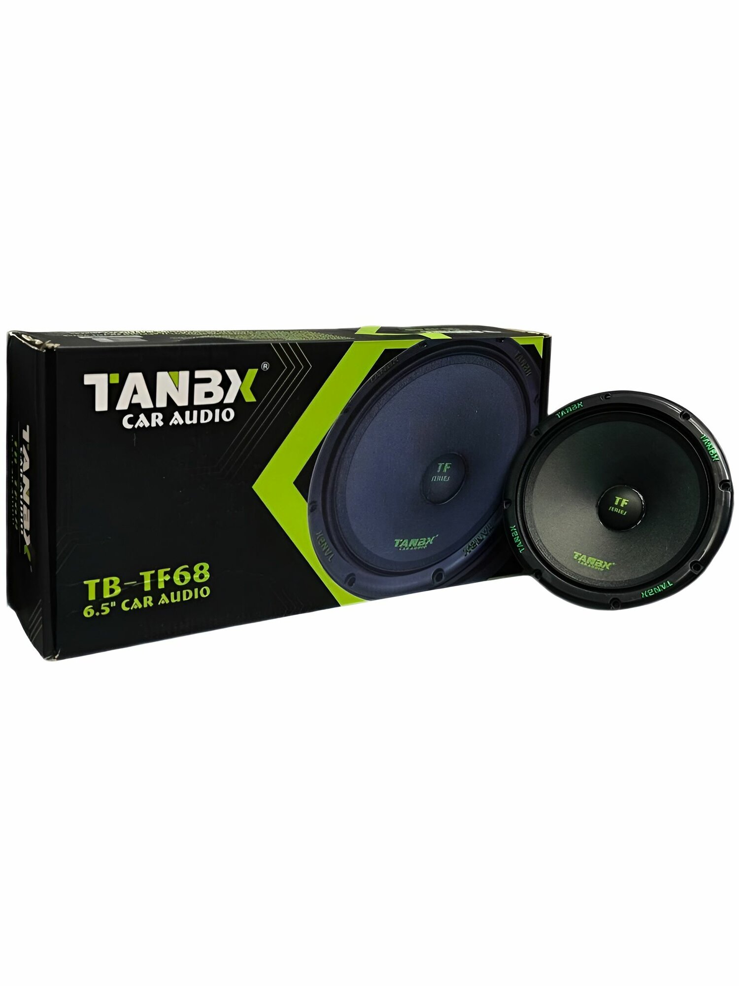 Колонки автомобильные Tanbx TB-TF68, 380Вт (6.5 дюйм). Качественные динамики в машину