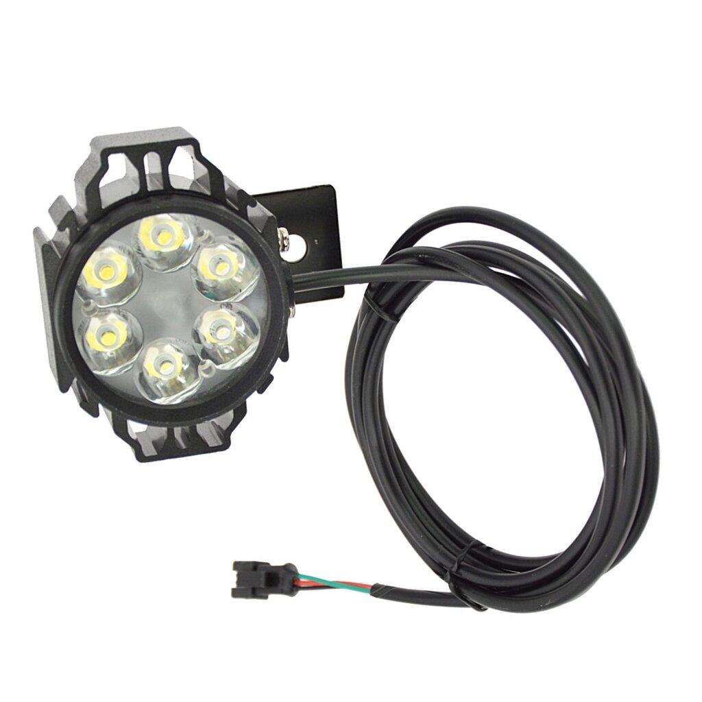 Передняя фара для электросамоката Передняя фара для электровелосипеда 36В-48В со звуковым сигналом