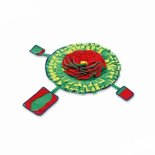 Рождественская собачья шерстяная подушка тренирует домашних животных кормят подушки интерактивная головоломка собака кошка нос игрушка Blacket Поощрение естественных навыков кормления