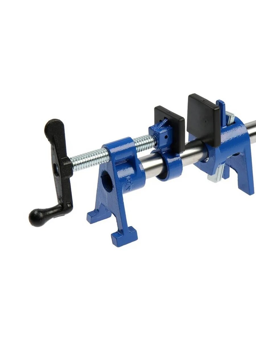 Надежная трубная струбцина с амортизирующими накладками