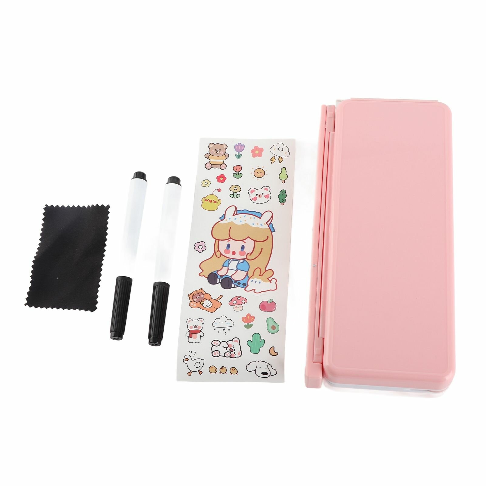 Многофункциональный пенал с подставкой для книг, регулируемый держатель, канцелярские принадлежности, сумка для ручек, школьные товары для детей