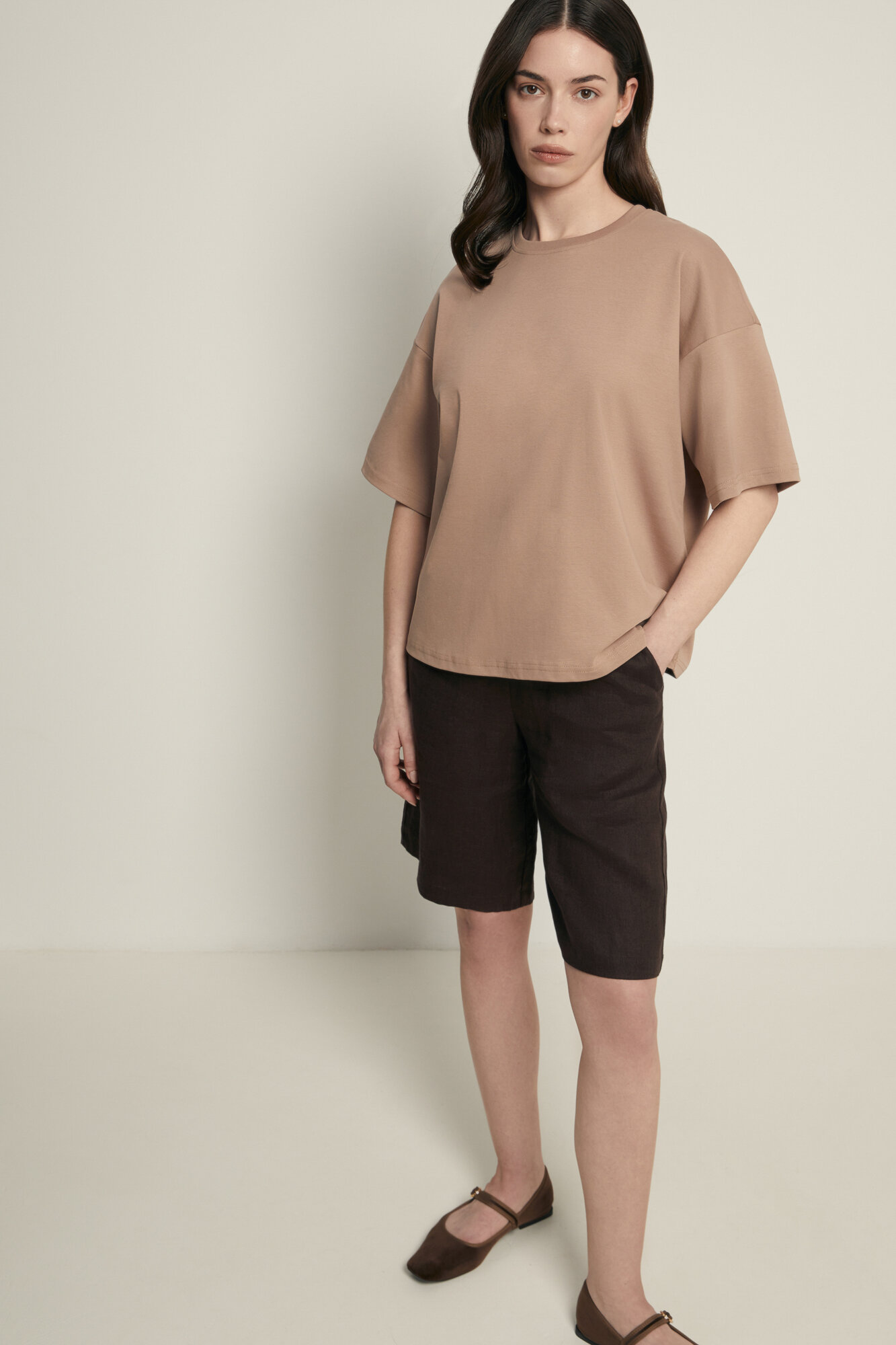 Футболка с коротким рукавом из 100% хлопка