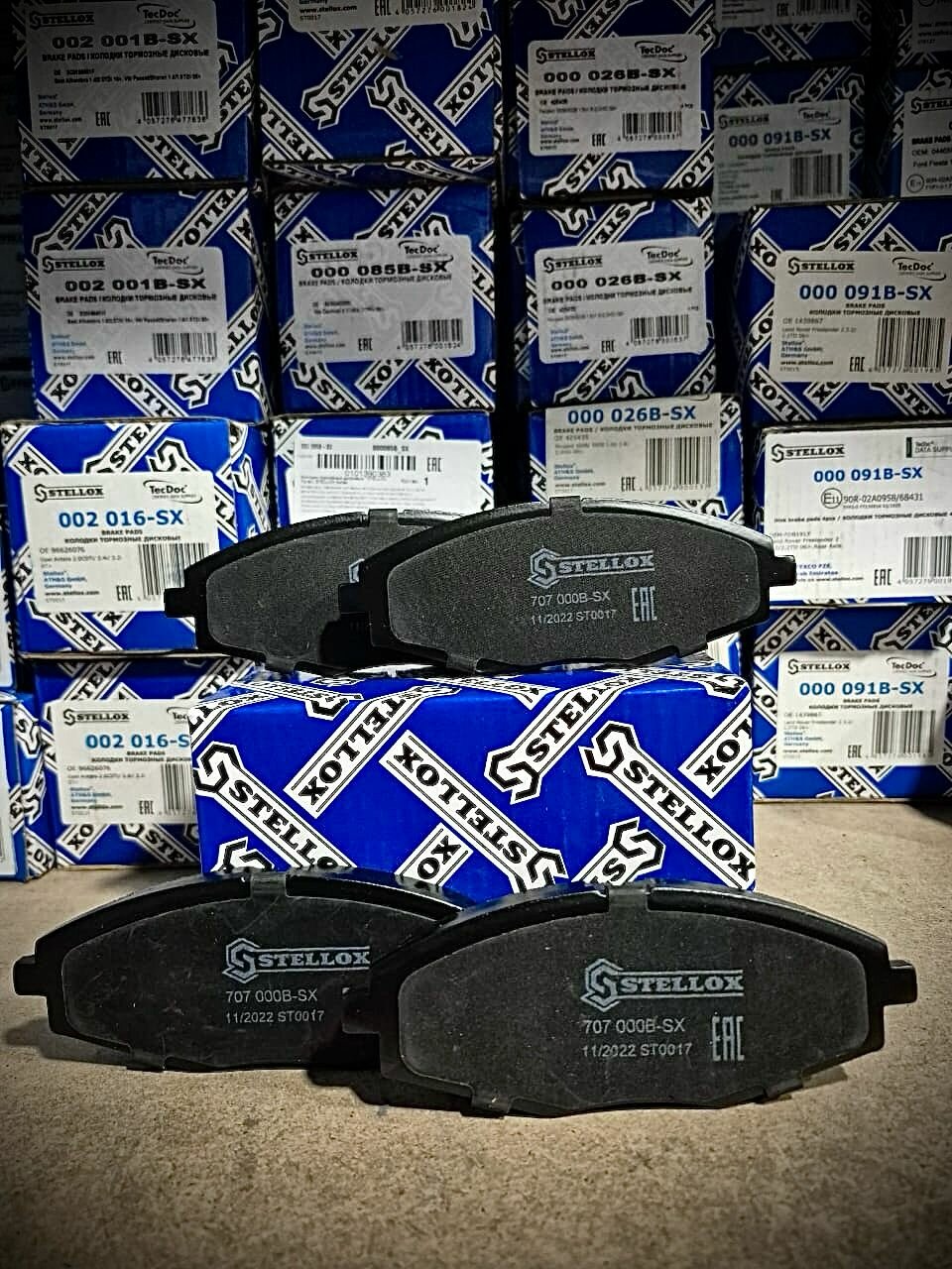 Передние Колодки DAEWOO MATIZ 1998-2015 OEM: 96273708 96281945