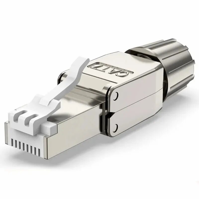 10шт RJ45 Cat7 STP разъем многоразовый