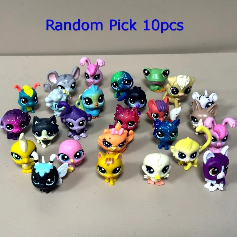 Фигурки LPS животные набор 10 шт