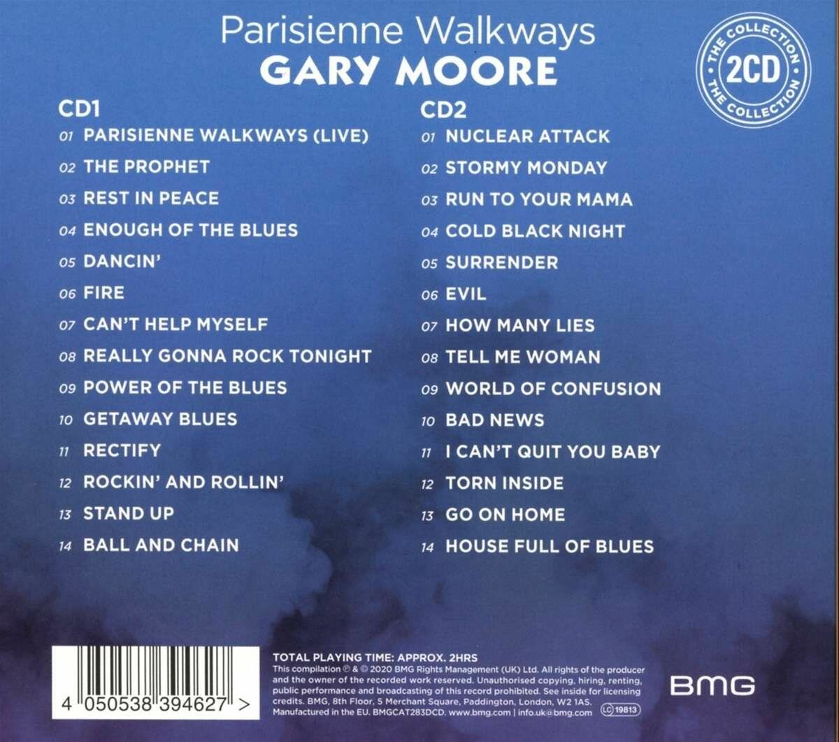 Диск Gary Moore - Parisienne Walkways: The Collection (2 CD) — фото 1