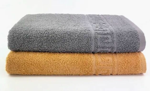 Набор банных полотенец 2 шт 70x140 см. Хлопок 100% 430г/м2