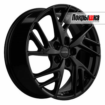 Диски литые Khomen KHW1722 6.5х17/5х112 D57.1 ET38.0, Black