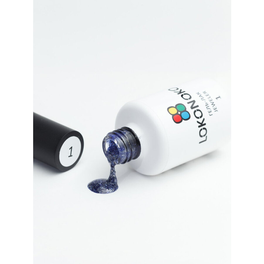 LOKONOKO, Гель-лак jeweler № 1, 8 мл