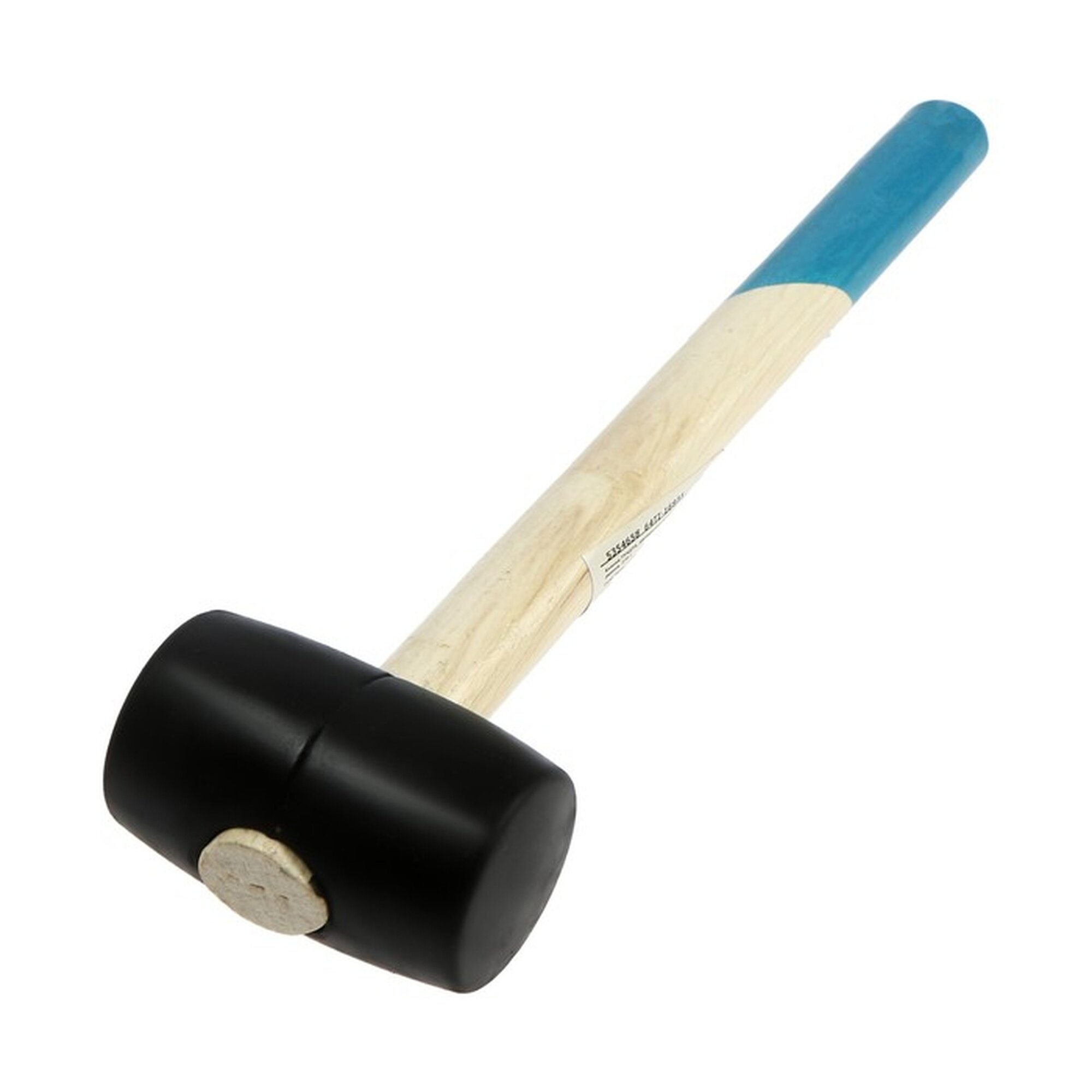 Киянка Тундра, деревянная рукоятка, резиновая, круглая, 225 г