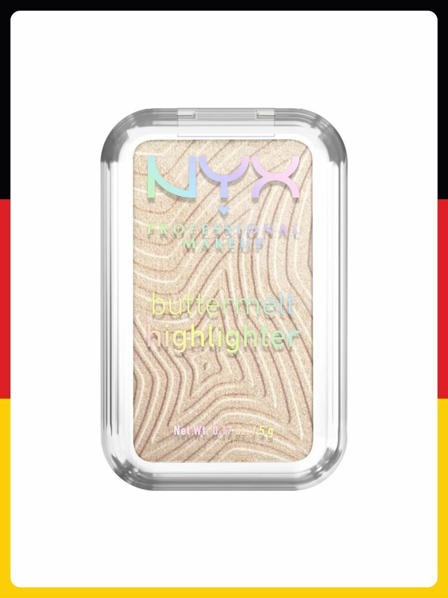 Хайлайтер NYX PROFESSIONAL MAKEUP Buttermelt Highlighter 05 Bright And Butta
