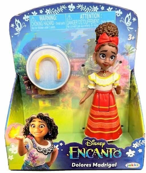 Фигурка Долорес Dolores Энканто из мультфильма Encanto, 8 см,
