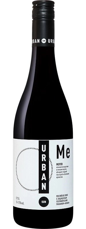 Вино "Urban Sun" Merlot