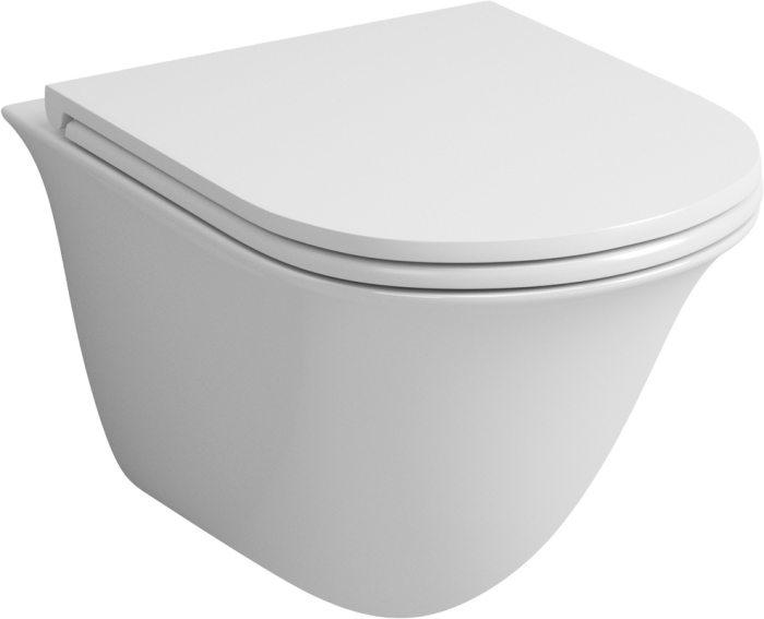 Унитаз подвесной Grossman GR-4412S безободковый, белый