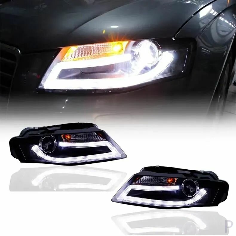 Автомобильная фара, подходит для Audi A4L B8 2009-2012, оригинальная автомобильная HID версия, включая мотор