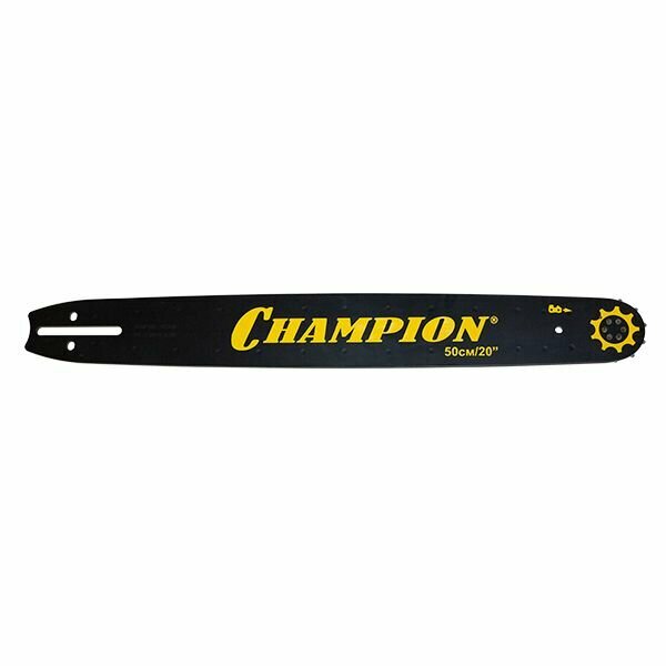 Шина CHAMPION 20", 3/8-1,3мм, 72зв Длина шины - 20" / 50 см Количество звеньев - 72 Толщина звеньев - 1,3 мм