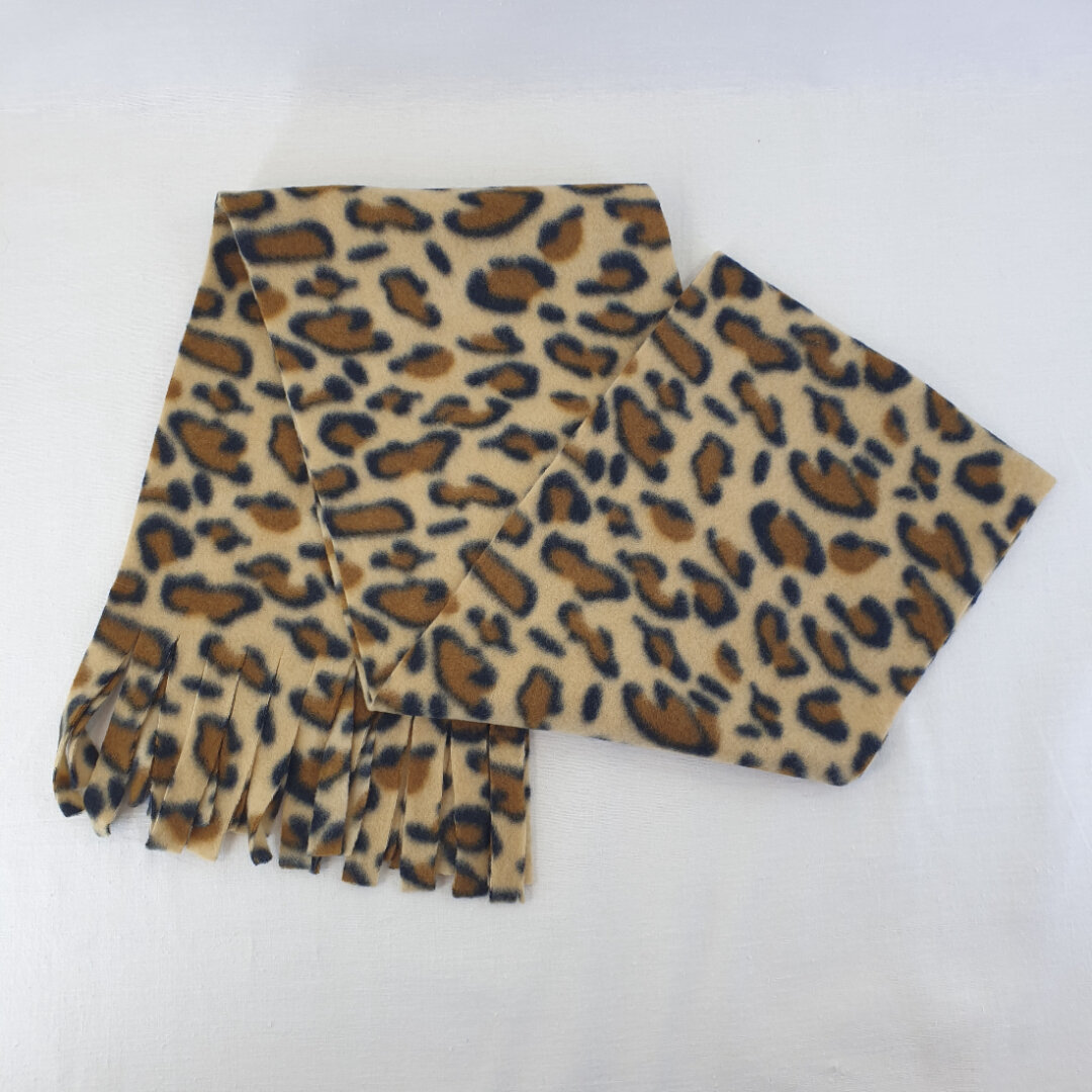 Шарф, синтетика 170х20 см, винтаж