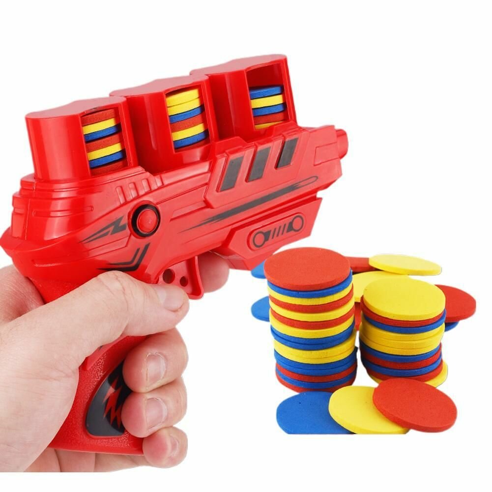 Детские игрушки, редиска-пистолет для дисков, с мягкими патронами