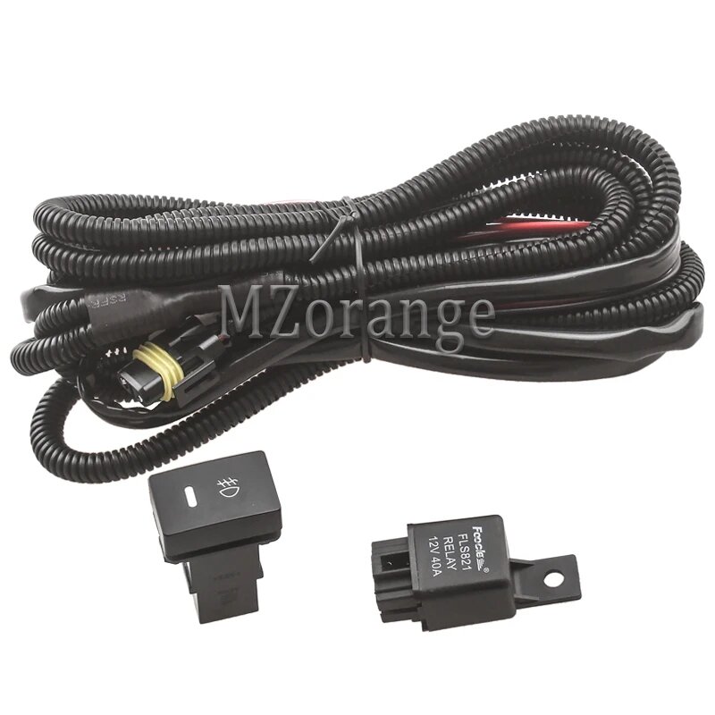 Противотуманные фары для VW Golf 6 MK6, модель светодиодный, противотуманная рама, галогенные лампы для вождения, гриль, комплект проводов для фар, автомобильные аксессуары Wires