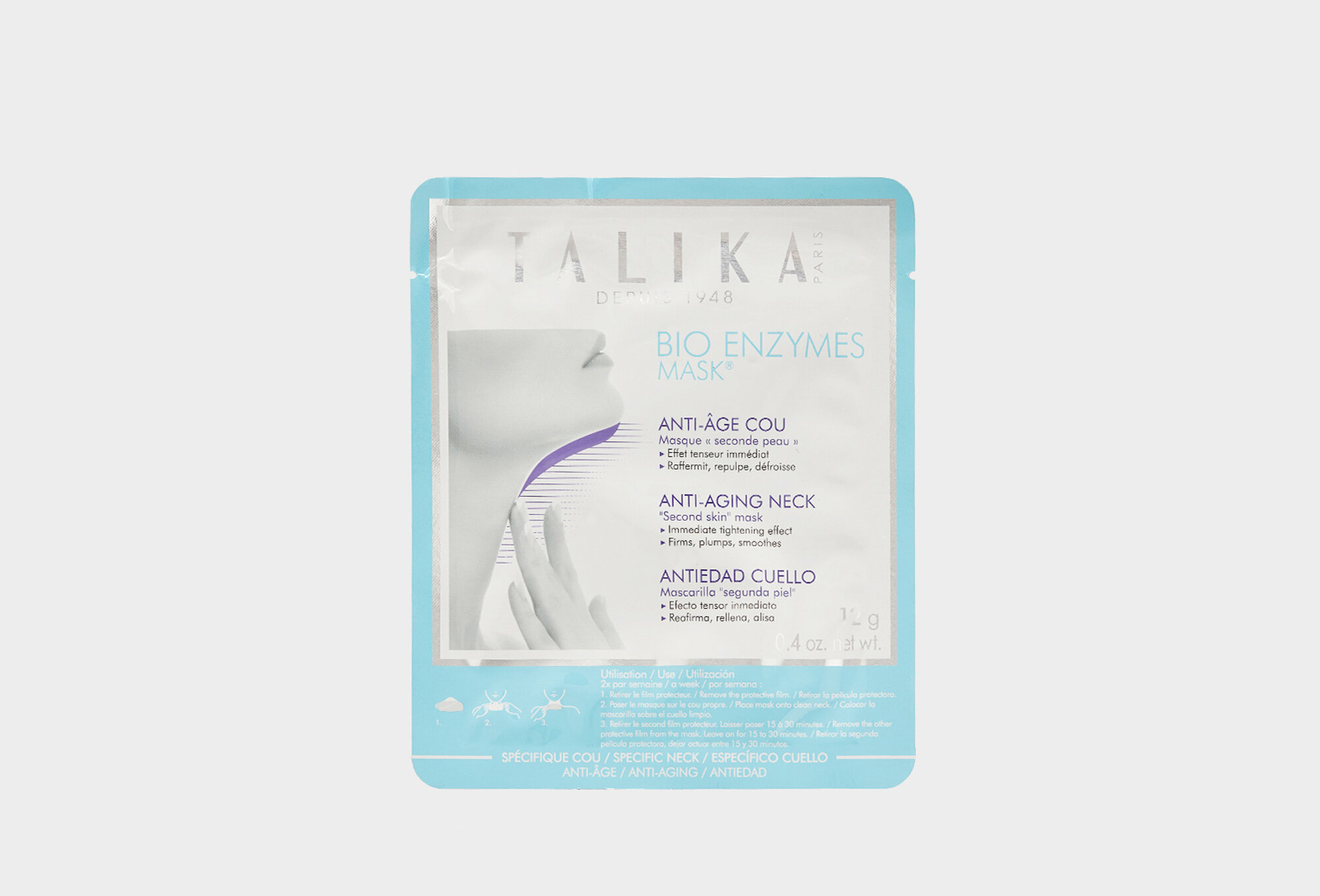 Антивозрастная маска для шеи TALIKA BIO ENZYMES MASK ANTI-AGING NECK