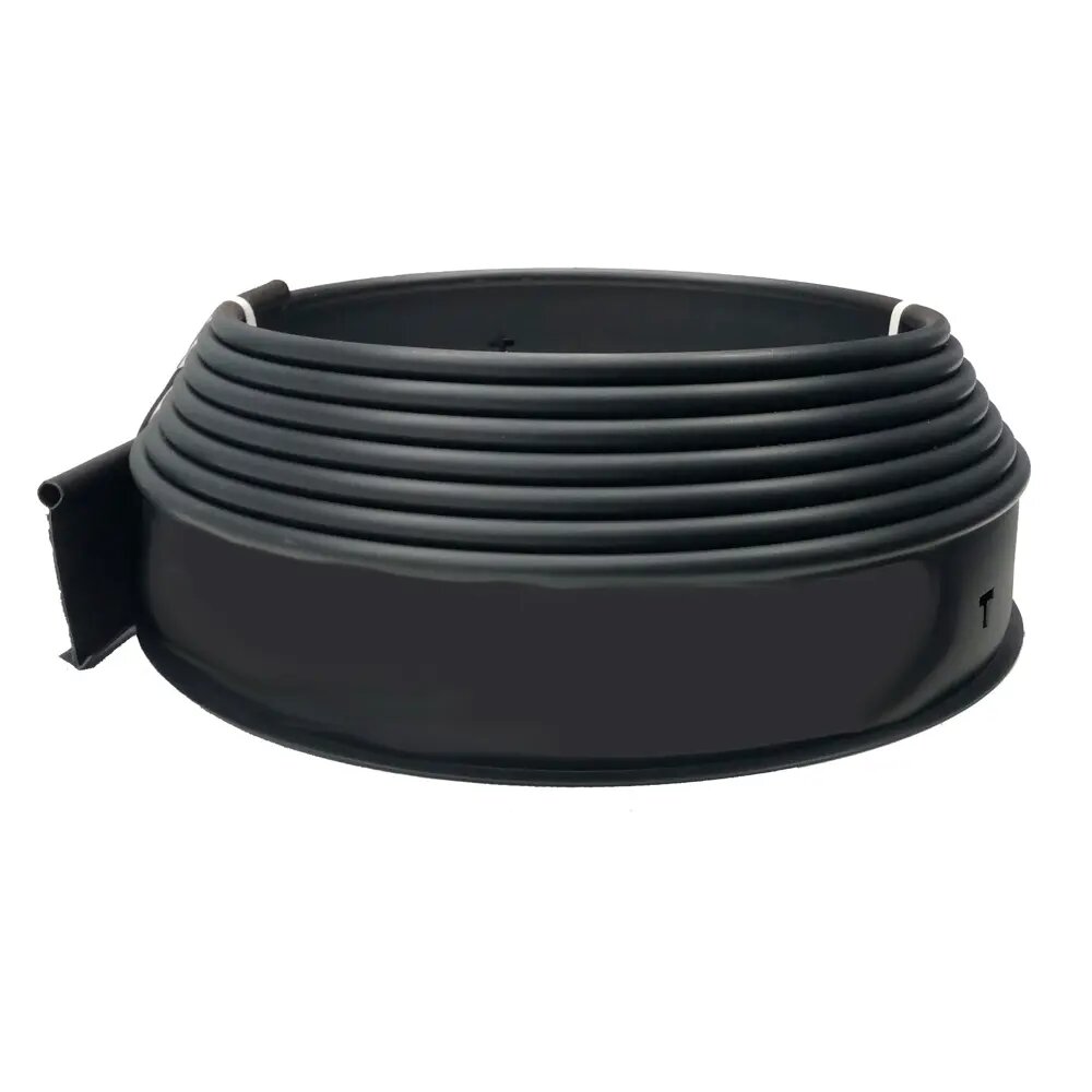 Бегиния бордюрная лента 100x10см цвет черный