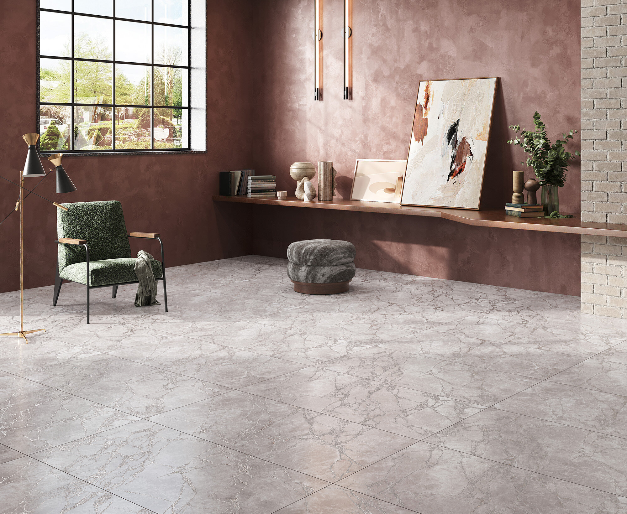 Керамогранит ARCADIA CERAMICA ARCTIC GREY LAPPATO 60х120 CL