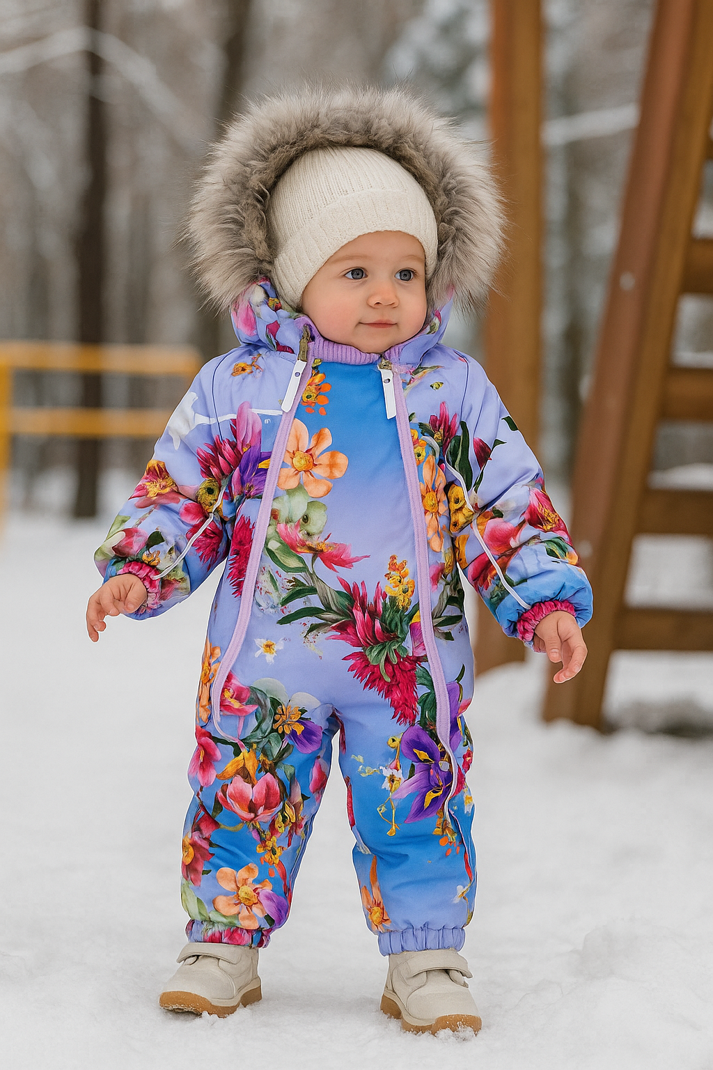 Комбинезон утеплённый