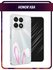 Чехол на Honor X8A / Хонор X8A с принтом "Кроличьи уши 2", прозрачный