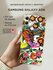 Чехол на Samsung Galaxy A06 / Самсунг Галакси А06 с принтом "Дракон в цветах"