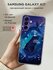 Чехол на Samsung Galaxy A17 / Самсунг А17 с принтом "Ночные киты"