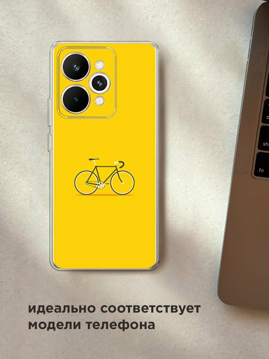 Чехол на Realme 15 Pro / Реалми 15 Про с принтом "Хобби велосипед 1" — фото 1